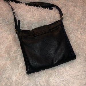 Merona | Bags | Black Crossbody Satchel | Poshmark